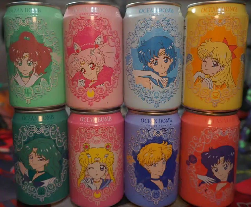 Ocean Bomb Sailor Moon Crystal Sparkling Water - Bronco Otaku